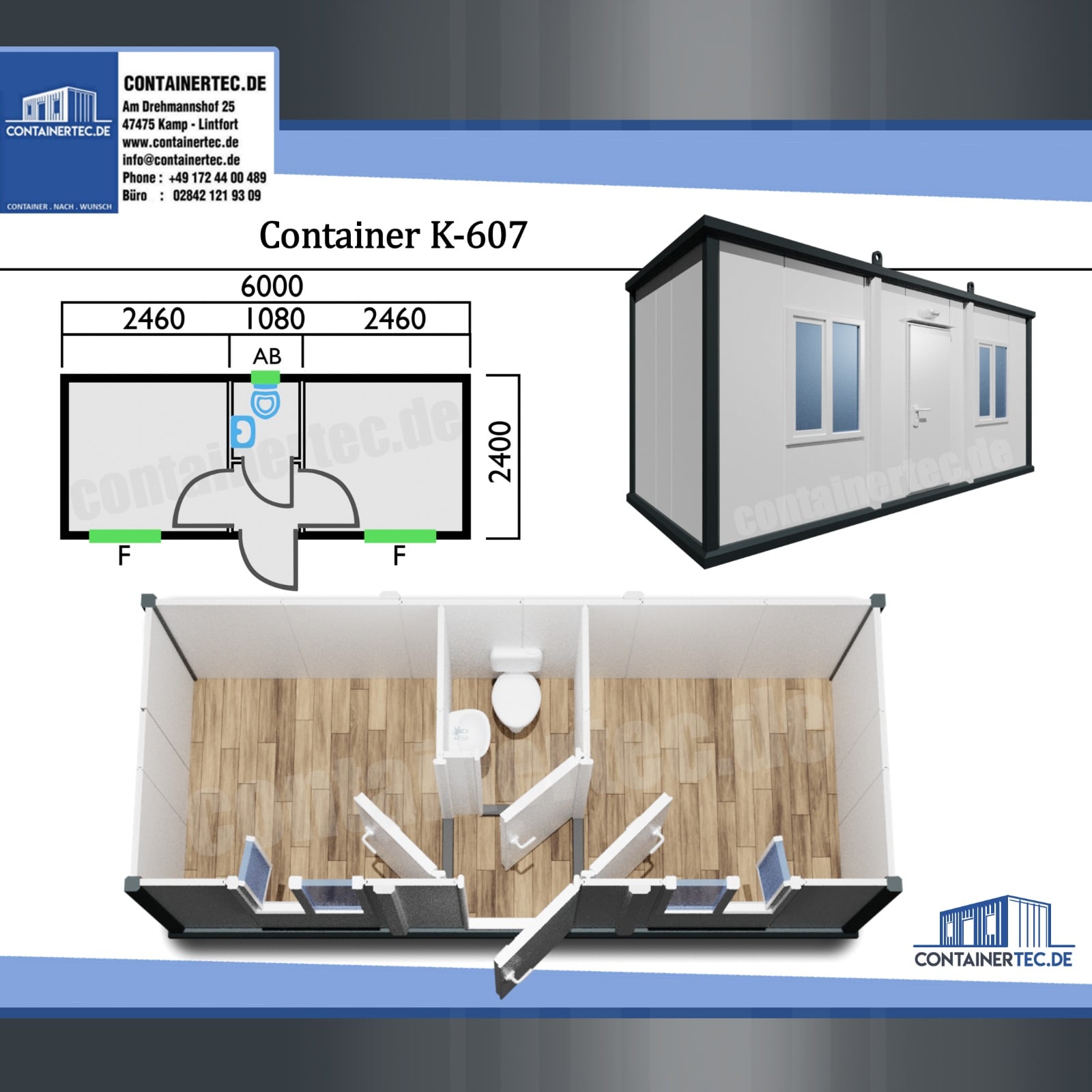 Containervariante K-607 – Containertec.de